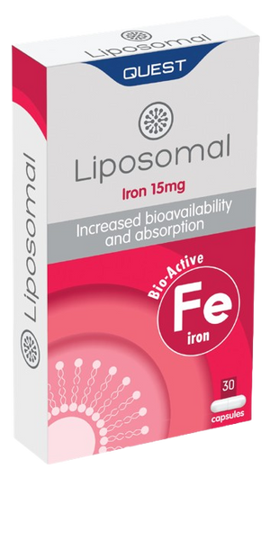 Quest Liposomal Iron | Gentle, High Absorption Supplement | Healthcart