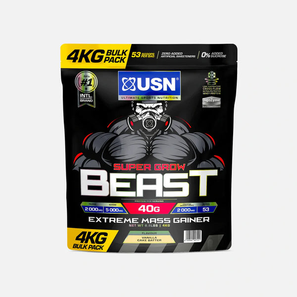 USN Super Grow Beast Strawberry 4kg – Healthcart