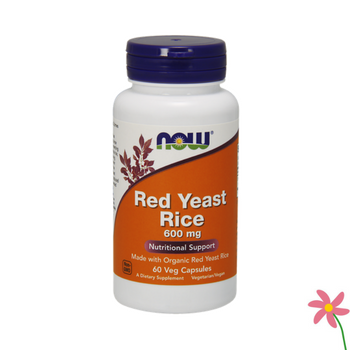NOW Red Yeast Rice 600 mg Capsules 60's – Healthcart